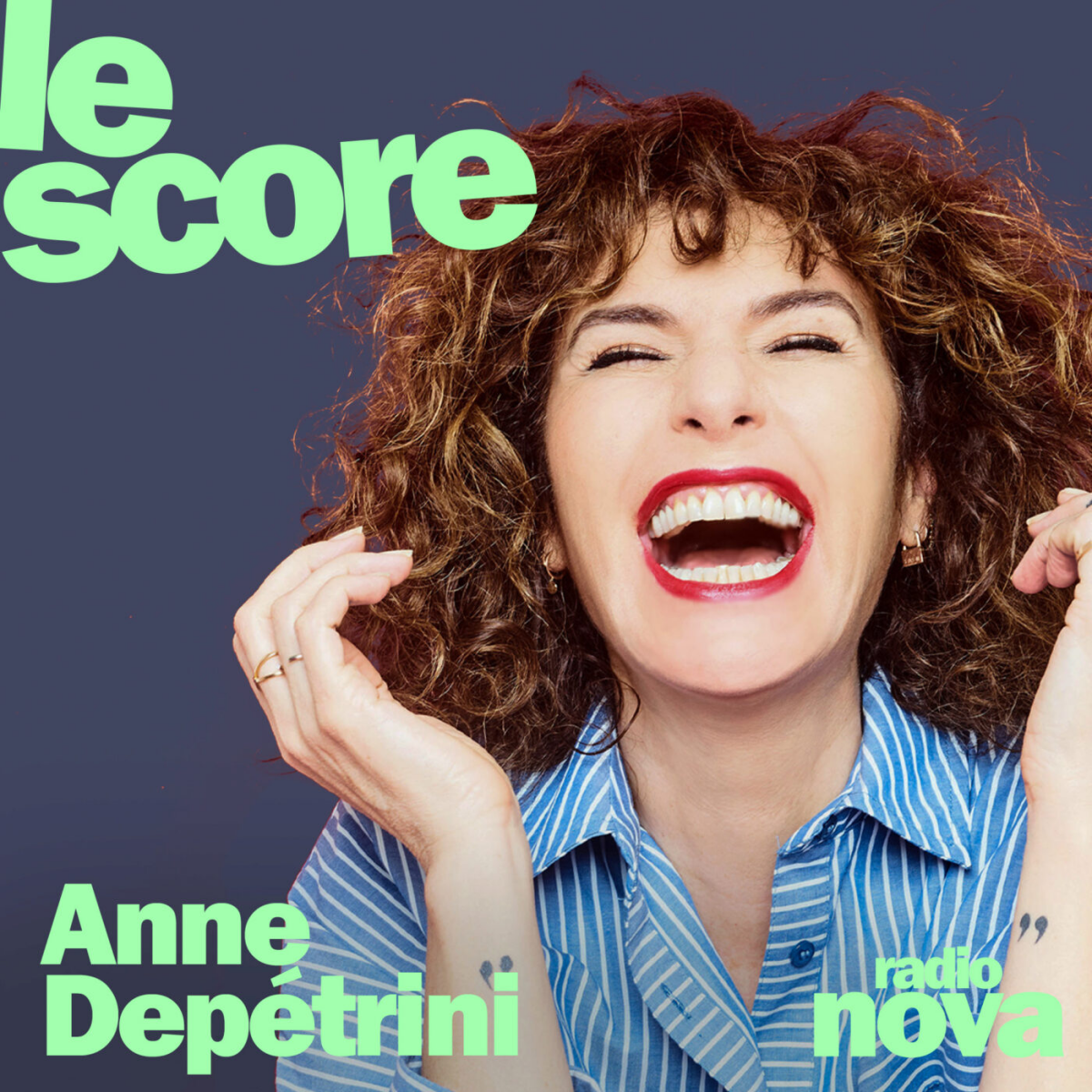 Anne Depétrini est l'invitée du Score - Podcast