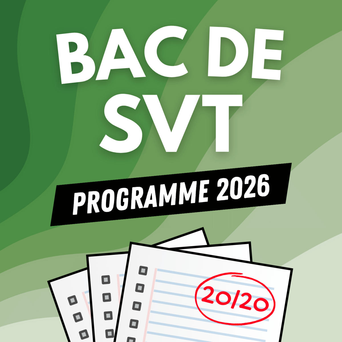 Bac de SVT (Programme 2025) - Podcast
